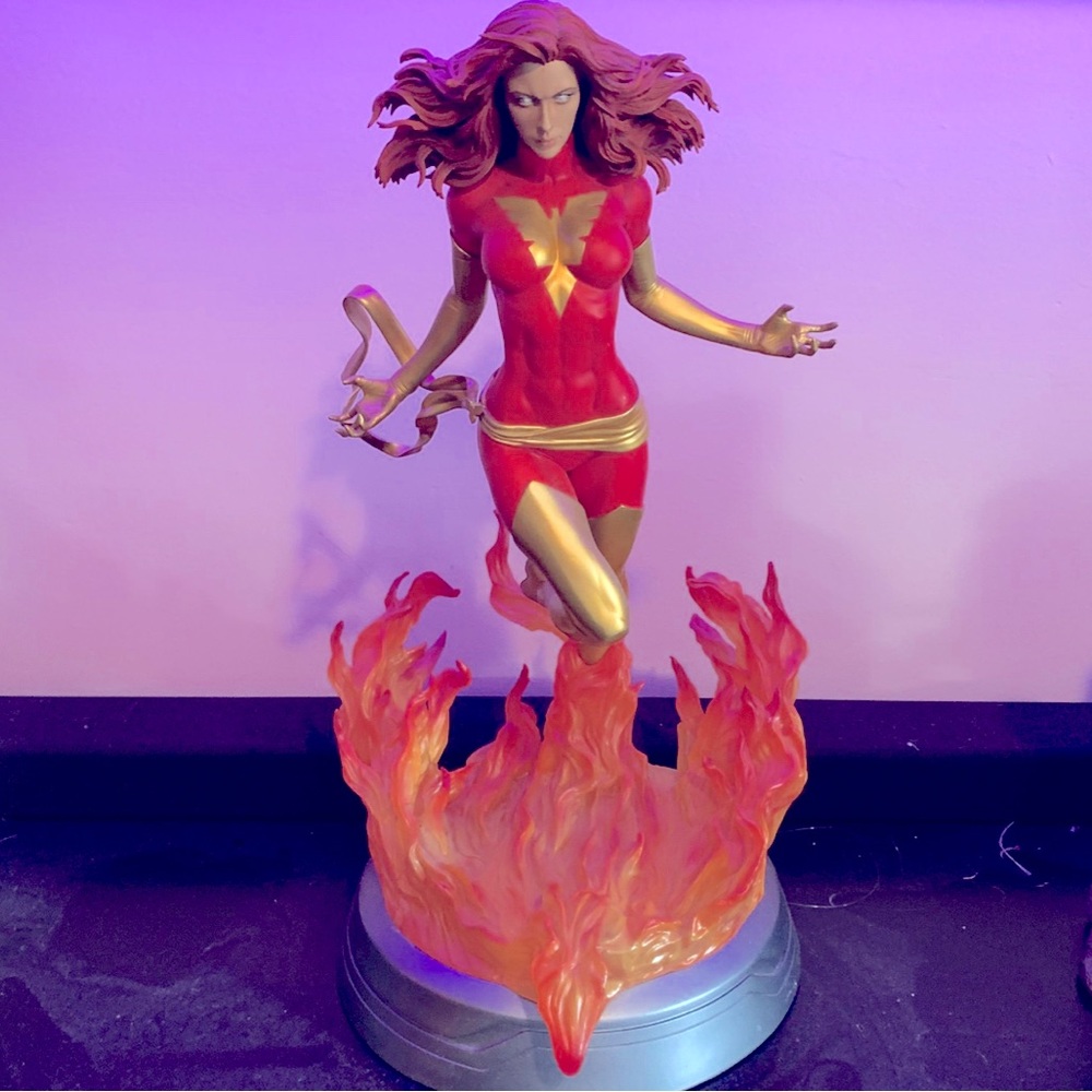 Dark Phoenix Sideshow Statue - Gem